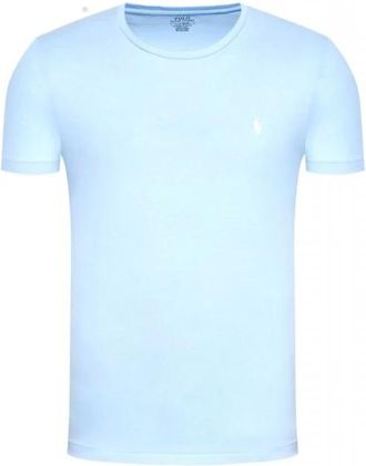 Ralph Lauren Homme, Tops, Bleu, Taille: XL T-Shirt Jersey Logo Coupe Slim Personnalis&eacute;e Ralph Lauren