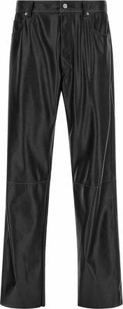 Maison Margiela Lederhose - Schwarz
