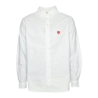 Human Made Oxford Hemd mit Button-Down-Kragen - - Shirts - Herren - Wei&szlig; - M