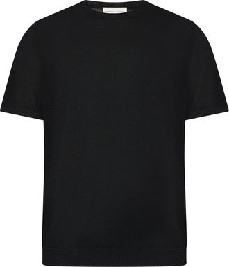 Roberto Collina Homme, Pulls, Noir, Taille: 2XL T-Chemises
