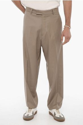 1989 STUDIO Baggy Fit Virgin Wool Pants with Belt Loops size 52