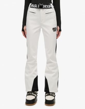 Superdry Luxe - Pantalon de ski - Blanc