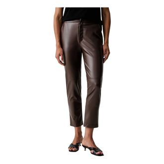 Twinset Femme, Pantalons, Brun, Taille: 42 FR Pantalon taille haute