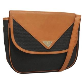 Saint Laurent Pre-owned Leder Schultertasche - - Pre-owned - Damen - Braun - ONE SIZE