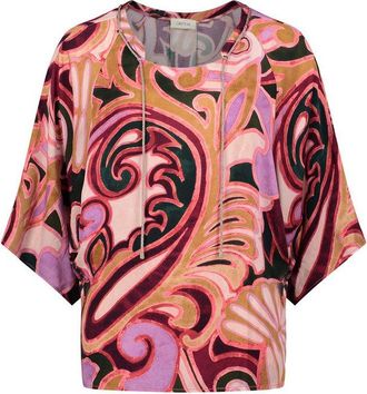Cartoon Schlupfbluse Damen mit Muster