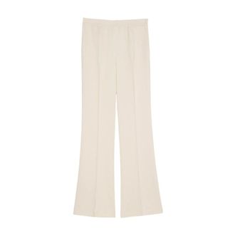 Twinset Weite Satinhose - - Trousers - Damen - Beige - L
