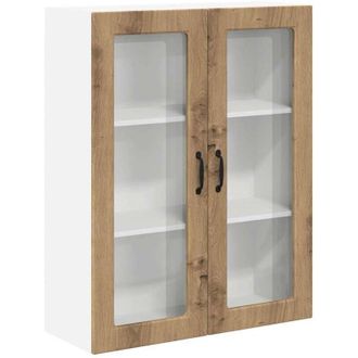 vidaXL Küchenwandschrank Artisan-Eiche 80 x 31 x 100 cm Holzwerkstoff vidaXL