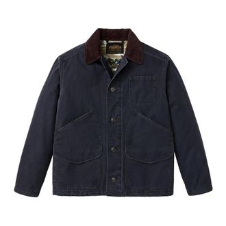 Filson Veste matelass&eacute;e en toile - Homme - Vestes - Bleu - Taille: XL