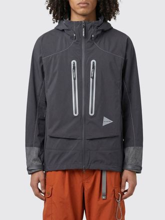 And Wander Veste AND WANDER Homme couleur Bleu