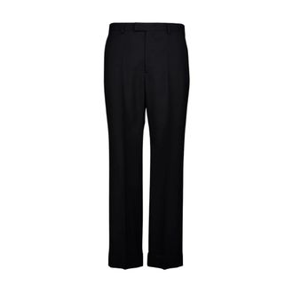 Valentino Garavani Wollhose mit Umschlag - - Trousers - Herren - Schwarzk - XL