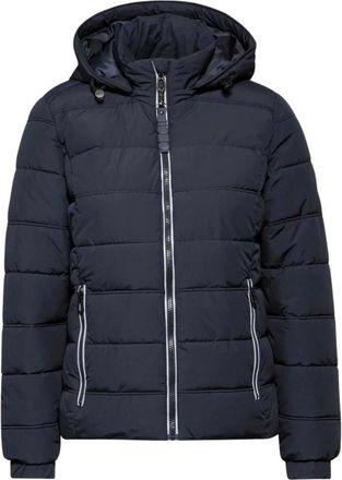 Cecil Steppjacke - - Jackets - Damen - Blau - L
