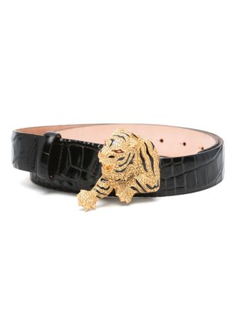 Roberto Cavalli ceinture Roar - Noir