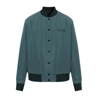 Balmain Homme, Vestes, Vert, Taille: 3XL Bomber R&eacute;versible