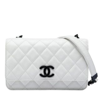 Chanel Pre-owned Wallet on Chain - - Pre-owned - Damen - Wei&szlig; - ONE SIZE
