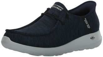 Skechers Herren Go Walk Max Free Hands Slip Ins, Marineblau, 47.5 EU