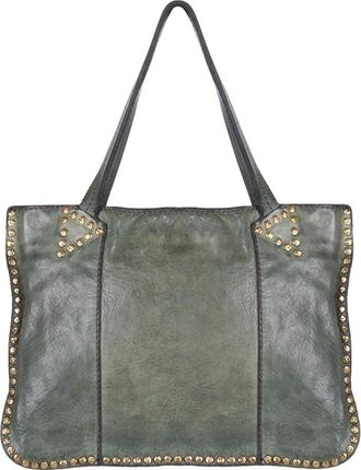 Campomaggi Femme, Sacs, Vert, Taille: ONE Size Borsa Cora Media