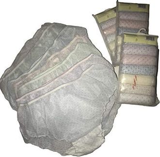 Emma-Jane Culotte dhôpital jetables, blanc, Large