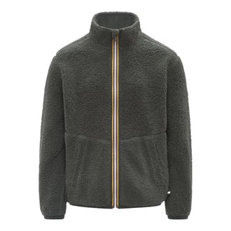 K-Way Veste polaire r&eacute;versible Pascal Sherpa - Homme - Vestes - Vert - Taille: M