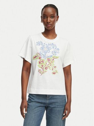 Marella T-Shirt Paraggi 2615971082 Wei&szlig; Relaxed Fit