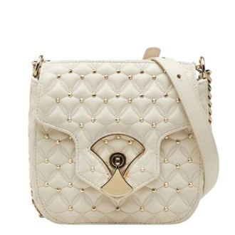 Bulgari Pre-owned Vintage Umh&auml;ngetasche - - Pre-owned - Damen - Beige - ONE SIZE