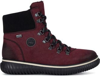 Rieker Schnürschuhe Rieker 74247-35 Dunkelrot