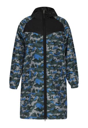 Mymo Mantel Frauen Blau Camouflage