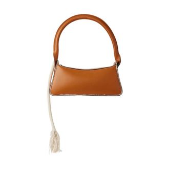 DENTRO Savvas Lederhandtasche - - Bags - Damen - Braun - ONE SIZE