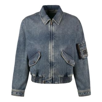 Dolce & Gabbana Homme, Vestes, Bleu, Taille: XL Veste en jean