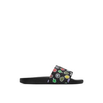 J.W.Anderson Sticker Logo Slides - - Shoes - Damen - Schwarzk - 39 EU