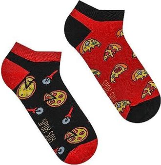 Spox Sox Low Unisex - des chaussettes - sneaker socquettes - colorées coton pour les individualistes - multicolores, drôles, fantaisie, originales chaussettes 