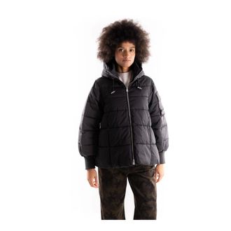Pinko Pinko, Femme, Vestes, Noir, Taille: 38 FR Doudoune Flare matelass&eacute;e