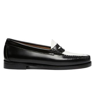 G.H. Bass & Co. Schwarze und wei&szlig;e Penny Loafers - - Shoes - Damen - Schwarzk - 39 EU