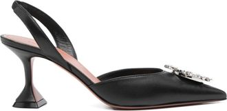 Amina Muaddi Hohe Schuhe - With Heel Black - Gr. 36 (EU) - in Schwarz - f&uuml;r Damen