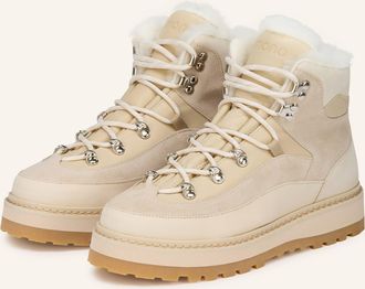 MONO Mono Schn&uuml;rboots Tag Cap weiss