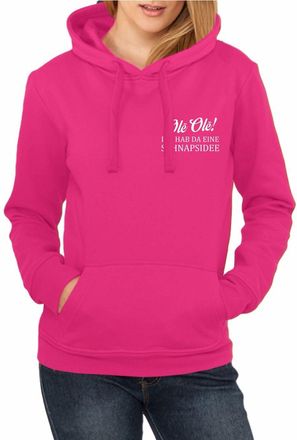 Spass Kostet Damen Kapuzenpullover Ole Ole ich hab da eine Schnapsidee Malle Urlaub kirmes