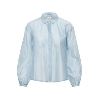 Ichi Ichi - Blouses & Chemises - Femme - Blouses et Chemises - Bleu - Taille: 44 FR