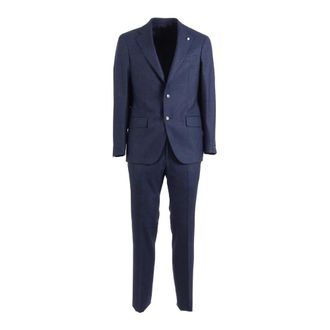 L.B.M. 1911 Abiti - - Suits - Herren - Blau - XL