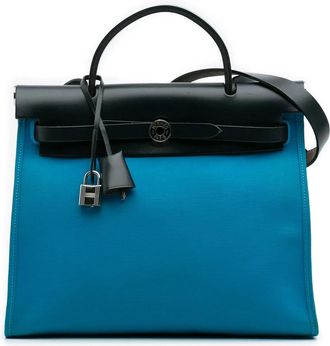 Hermès Hobo Bags - Toile Herbag Zip 31 - Gr. unisize - in Blau - für Damen