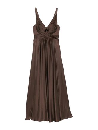 Zimmermann Maxi Robe - Marron