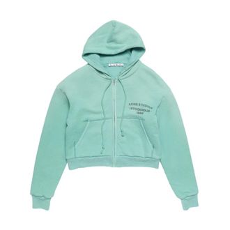 Acne Studios Damen, Sweatshirts & Hoodies, Gr&uuml;n, S/MGr&ouml;&szlig;e