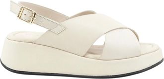 Frau Femme, Chaussures, Blanc, Taille: 40 EU 04M4 Sandale compens&eacute;e
