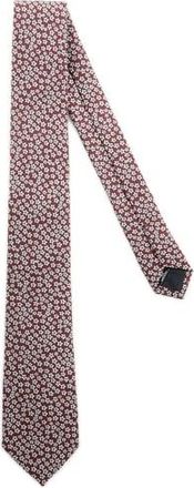 Au Printemps Paris Cravate à imprimé floral en soie