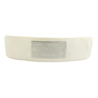 Chanel Barrette Pre-owned - Femme - Pre-owned - Blanc - Taille: ONE Size