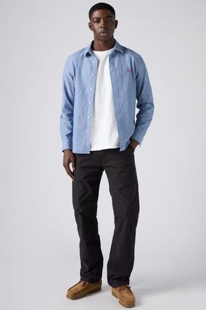 Levi's 505 Regular Utility Workwear Jeans - Herren - Schwarz / Schwarz