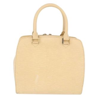 Louis Vuitton Sac &agrave; main vintage doccasion - Femme - Pre-owned - Beige - Taille: ONE Size