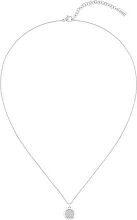 BOSS Jewelry Collier avec Pendentif pour Femme Collection MEDALLION en Acier Inoxydable avec des Cristaux - 1580298