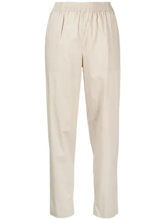 Skall Studio pantalon Edgar &agrave; coupe fusel&eacute;e - Marron