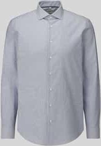 Jake*s Slim Fit Businesshemd mit R&uuml;ckenpasse