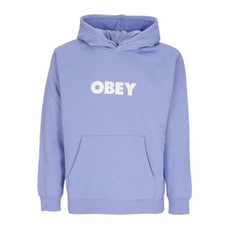 Obey Digital Violet Premium Fleece Hoodie - - Sweatshirts & Hoodies - Herren - Blau - XL