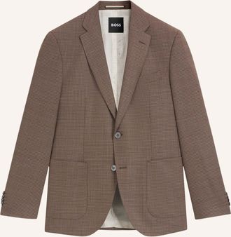 HUGO BOSS Blazer H-Janson-Fl-253 Regular Fit braun